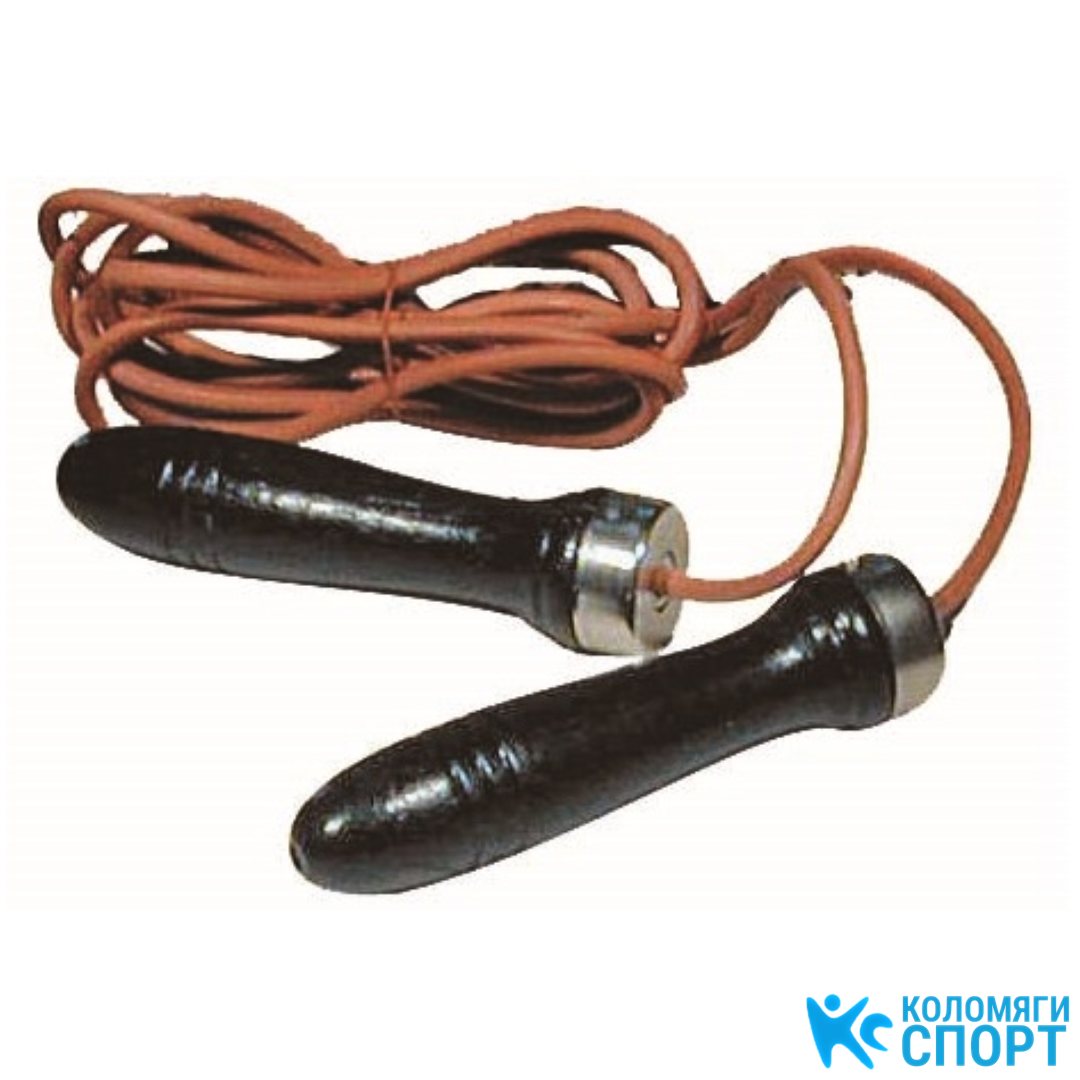 Скакалка кожаная, 043L - Обручи, скакалки